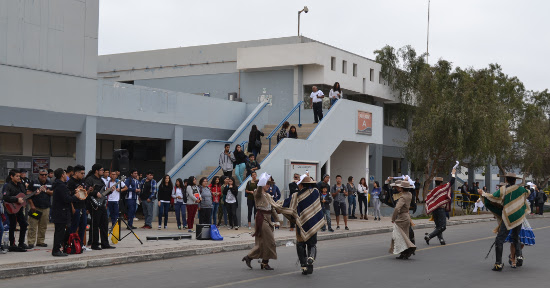 Bafut y Cinut deleitaron a comunidad universitaria con esquinazos ...